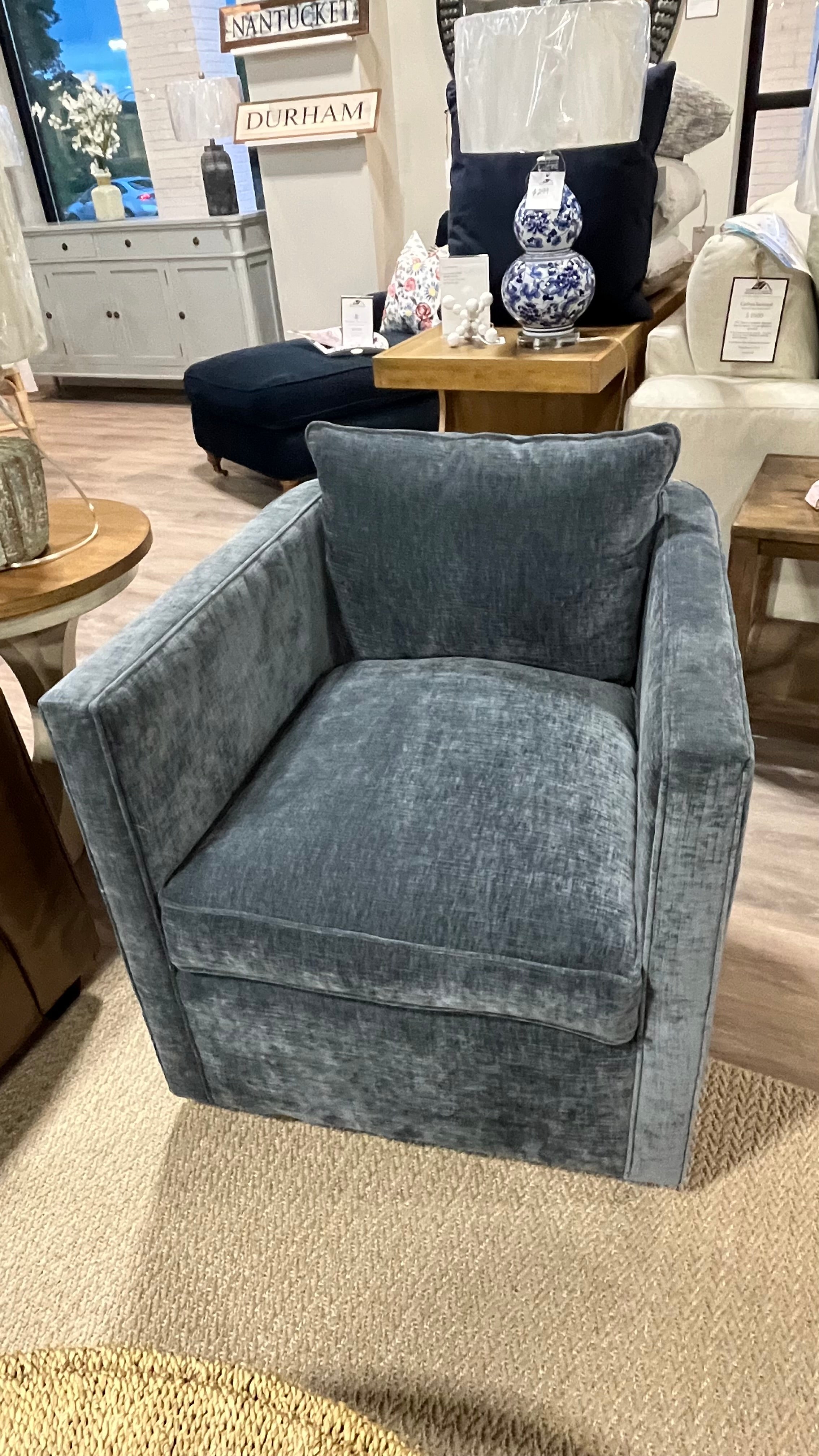 Rothko Swivel Chair – Madison Furniture Barn