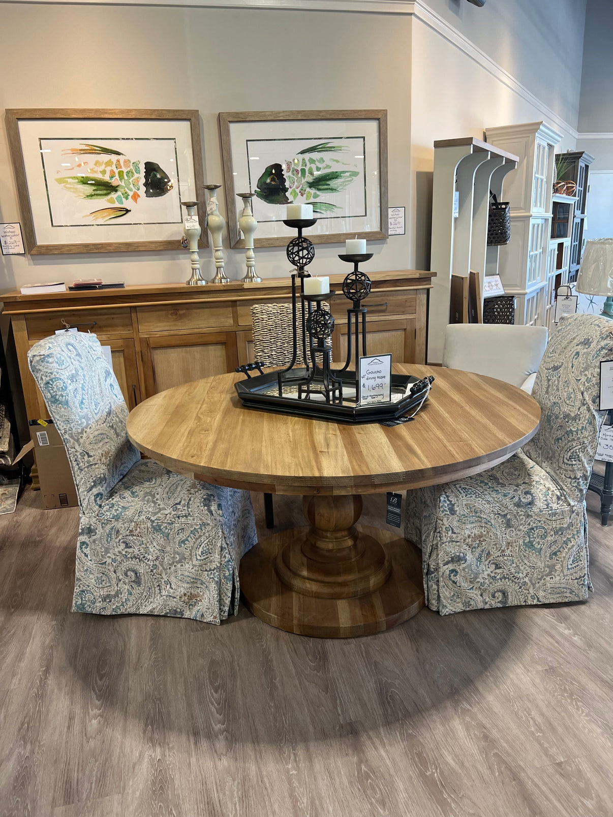 Goucho 60" Round Dining Table – Madison Furniture Barn